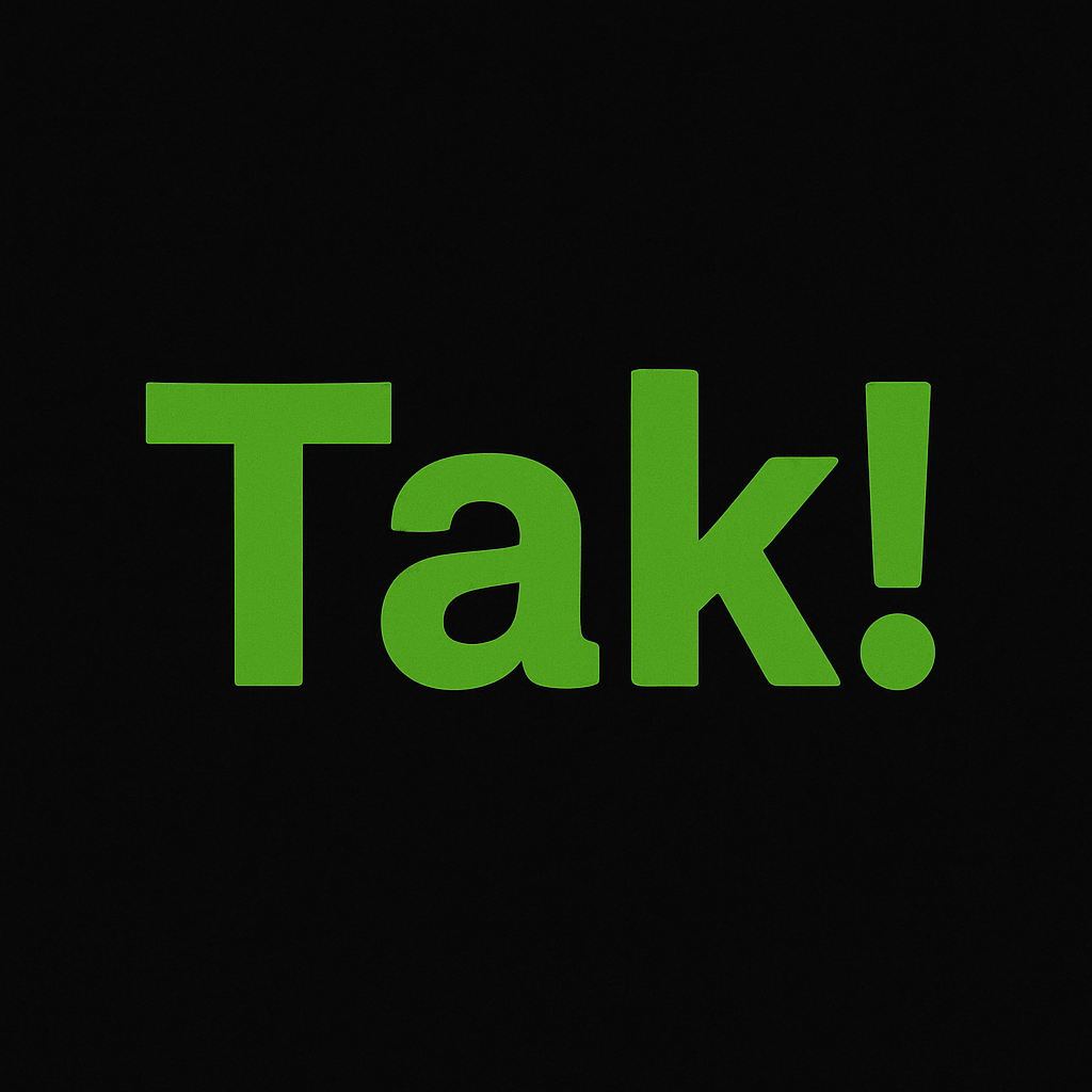 Tak for din is-forespørgsel